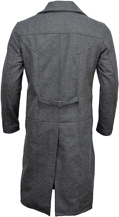Bloodborne The Hunter Grey Wool Long Trench Coat
