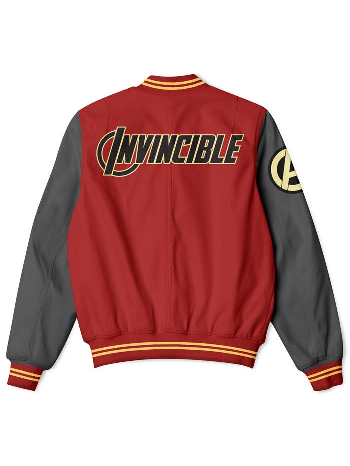 Iron Man Invincible Varsity Jacket - The Film Jacket